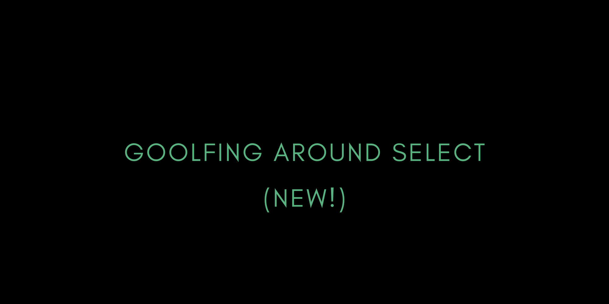 Goolfing Around — 24 Hours Private Indoor Golf Simulator in Singapore!